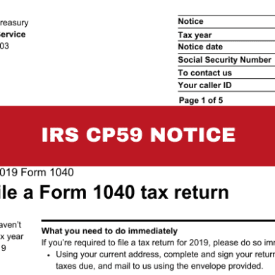 IRS Notice CP210 and CP220 - What you need to know!